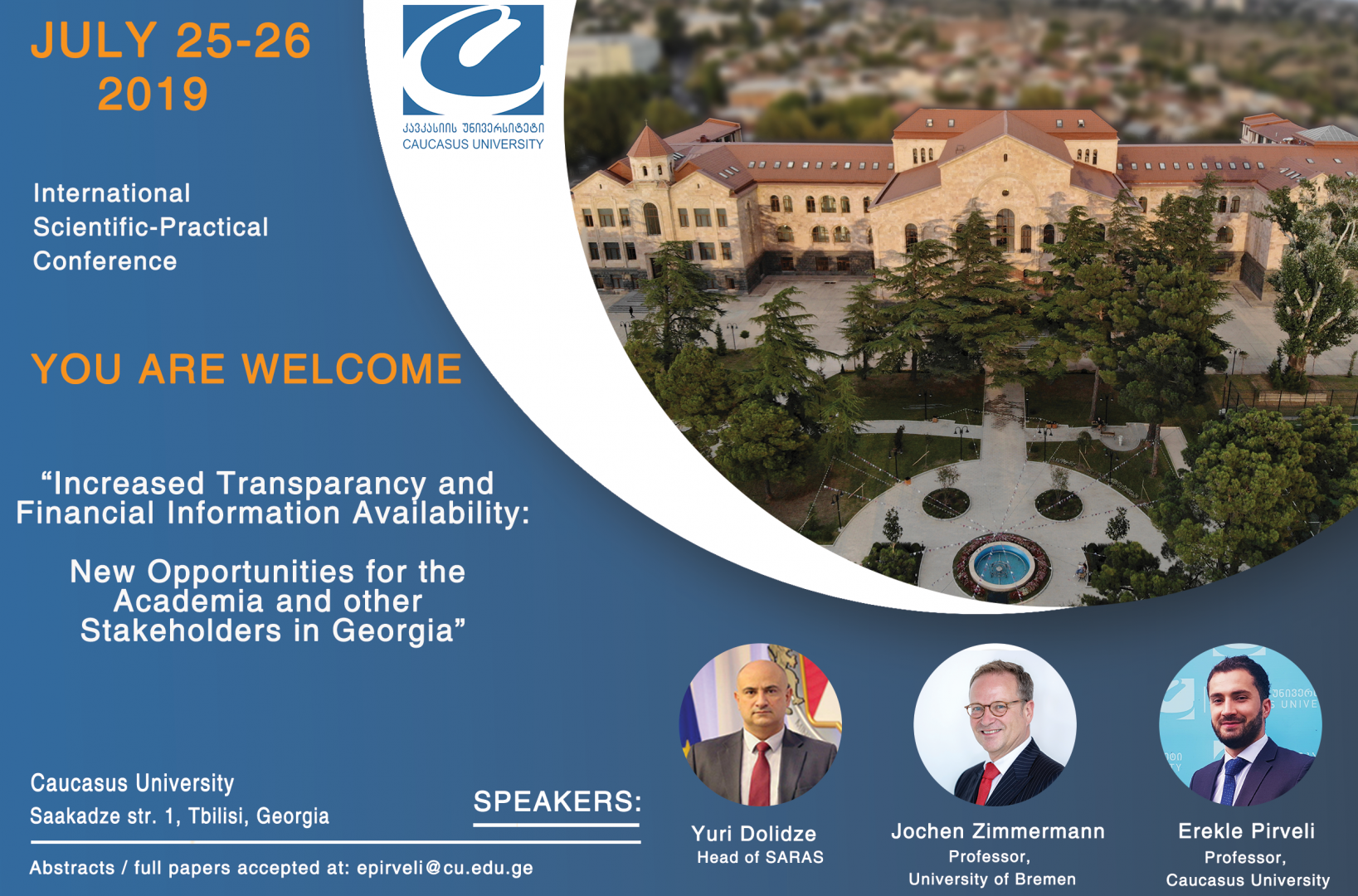 1ST INTERNATIONAL SCIENTIFIC-PRACTICAL CONFERENCE