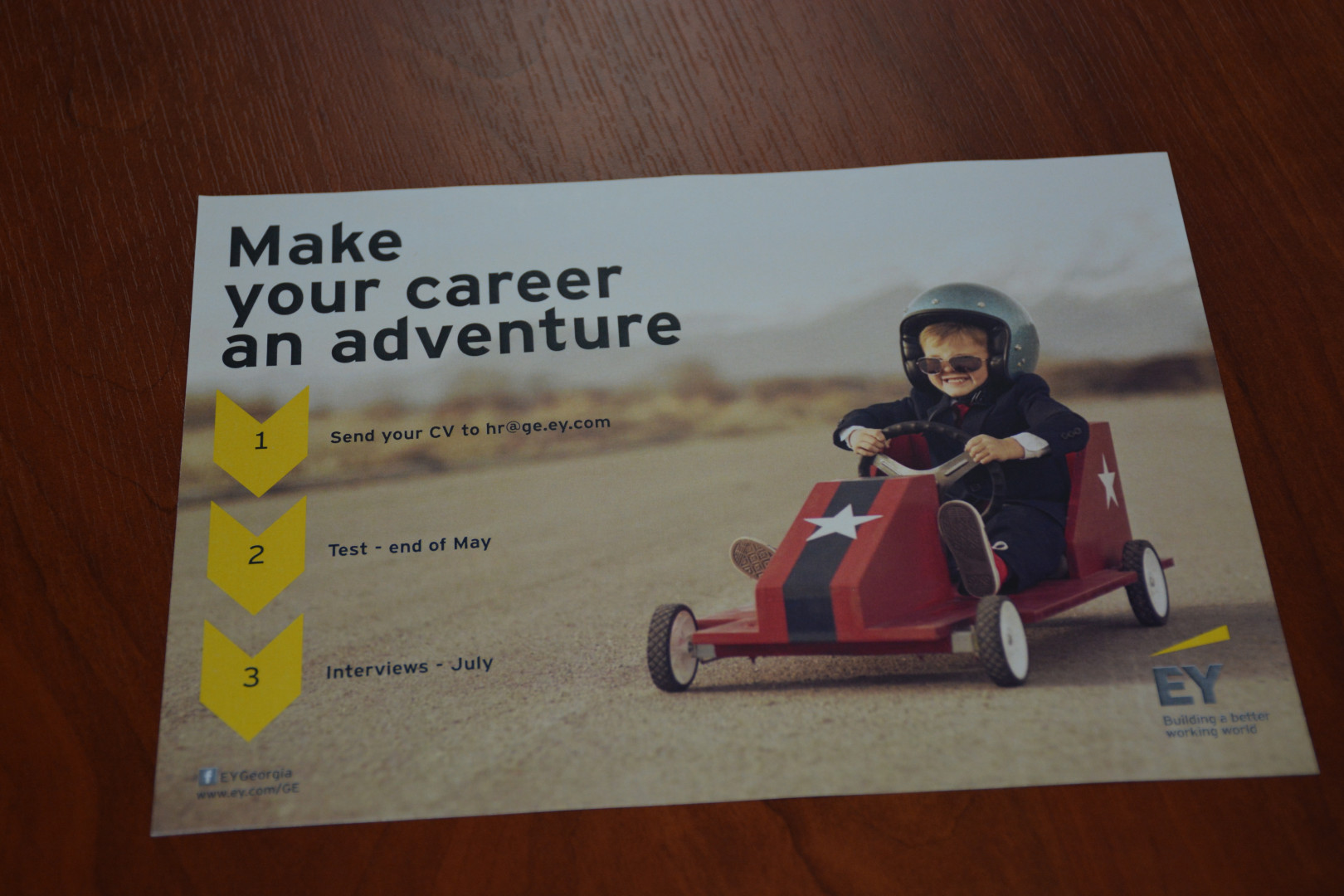 Representatives of EY Georgia at CU